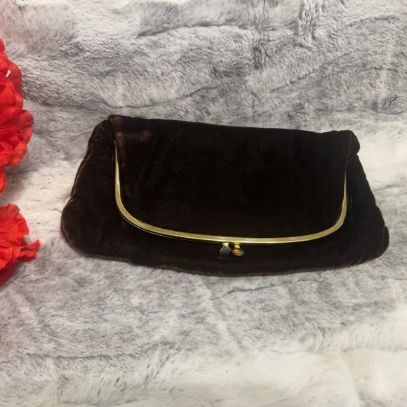 Ingber | Bags | Vintage Ingber Evening Bag Clutch With Kiss Snap ...